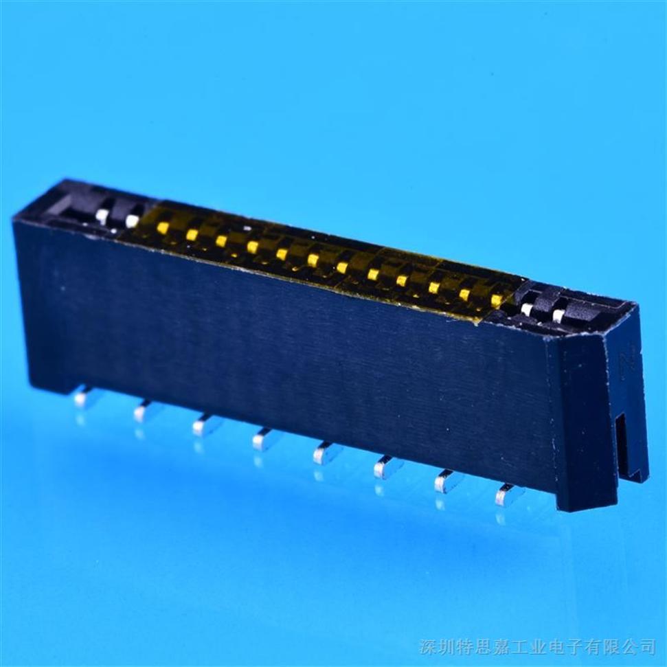 FPC连接器 1.0MM间距 线对板 立式贴片连接器图片_高清图_细节图-深圳特思嘉工业电子有限公司 -维库仪器仪表网